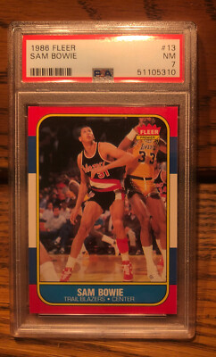 1986 FLEER SAM BOWIE PSA 7 | eBay
