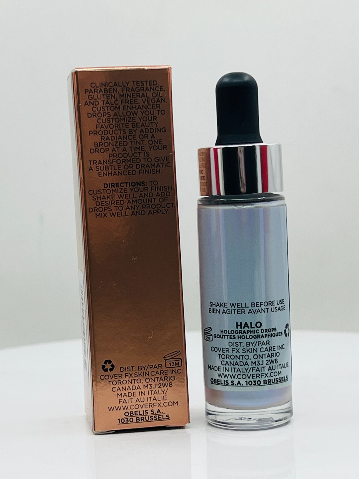 Cover Fx Custom Enhancer Drops #Halo -0.5oz (NIB) | eBay