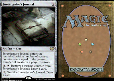 Magic the Gathering -MTG- Investigator's Journal | eBay