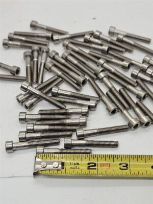 50 Pcs M6 X 40 Stainless Steel Allen Hex Socket Cap Head Screws Bolts ...