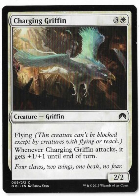 MTG Charging Griffin Magic Origins (ORI) Common Magic Card #009/272 ...
