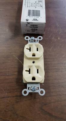 LOT OF 2 PASS & SEYMOUR CRB5362-I DUPLEX RECEPTACLE W47 | eBay