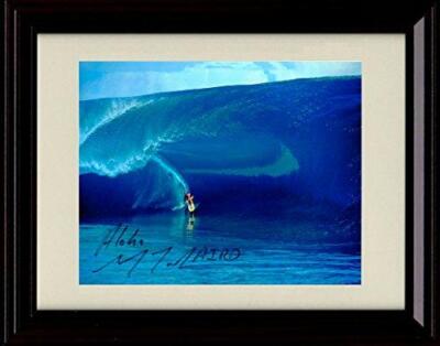 16x20 Framed Laird Hamilton Autograph Promo Print - Big Wave Surfing ...