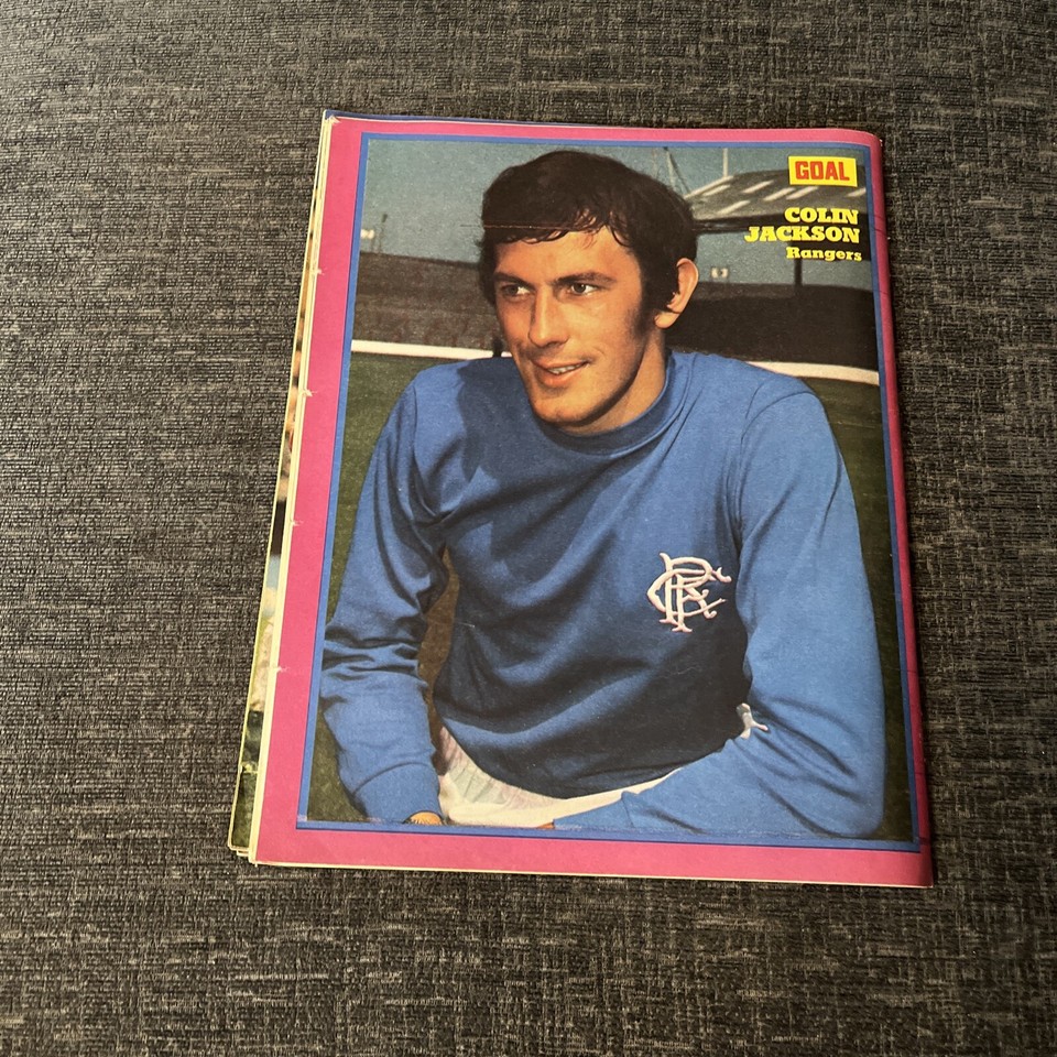 Goal Magazine 27 Mar 1971 Gordon Banks John Sjoberg Larry Lloyd Alan ...