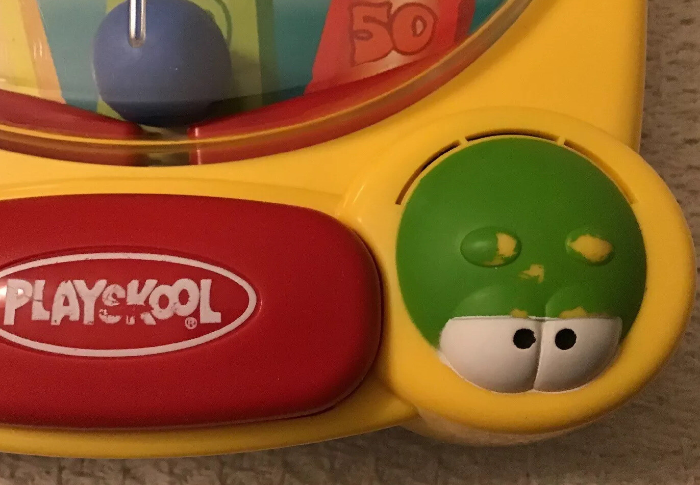 Playskool Poppin Bedbugs Pinball Machine - Flashing Lights Sounds ...