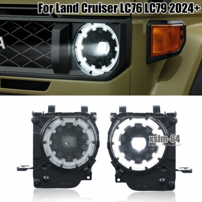 1Pair For Land Cruiser LC76 LC79 2024+ LED DRL Headlights Projector ...