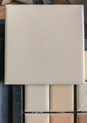 Tiles - Vintage 1950'S 1960'S Retro Ceramic Tile - Vatican