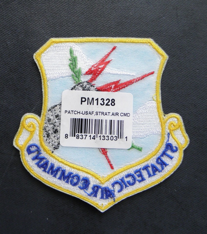 USA AIR FORCE STRATEGIC AIR COMMAND SHIELD NEW EMBLEM PATCH 3 INCHES | eBay