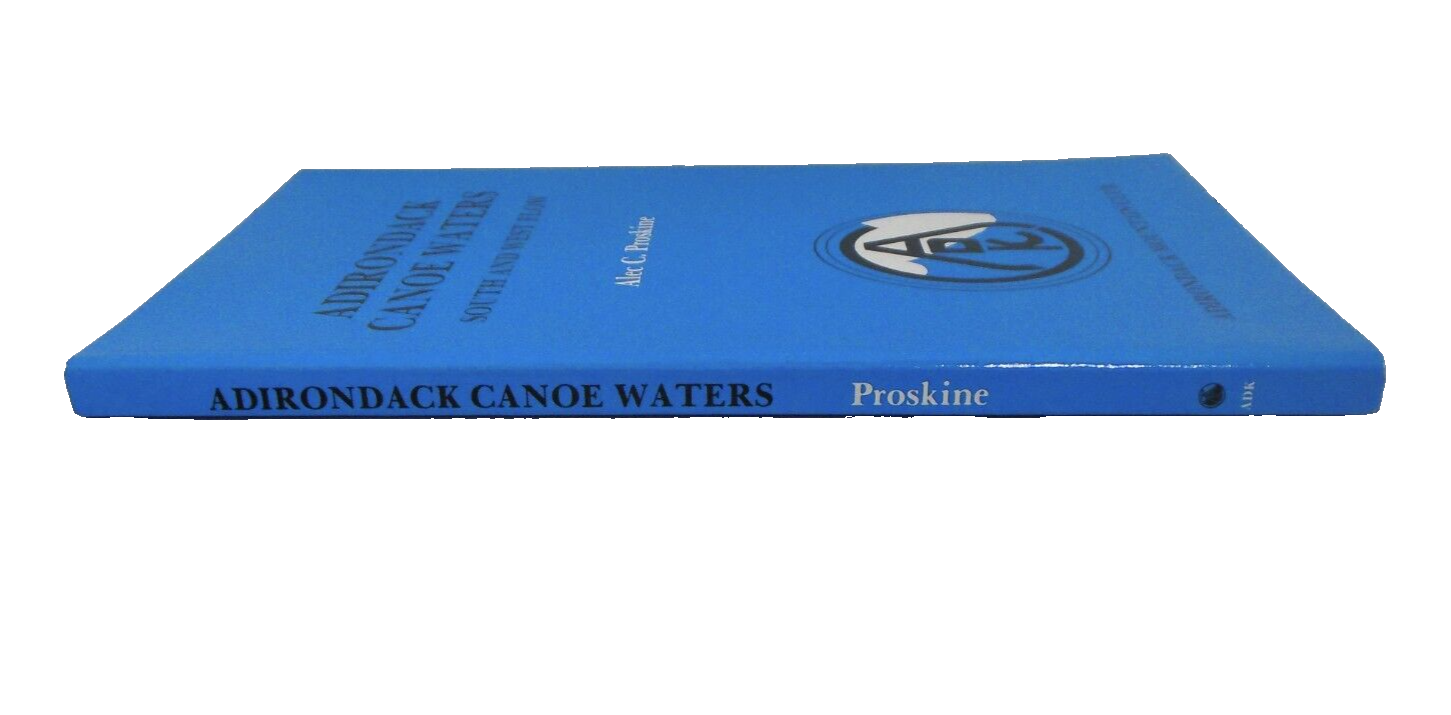 Adirondack Canoe Waters South and West Flow NY River Canoeing Charts ...