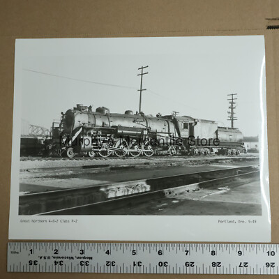 1949 Great Northern Railway No. 2510 4-8-2 Steam Locomotive Photo Print ...