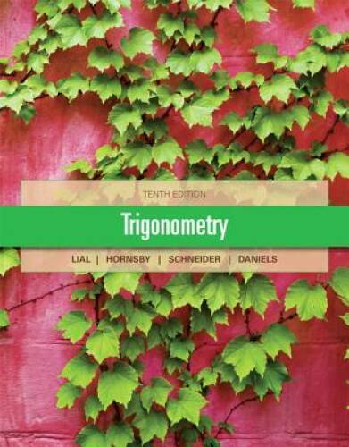Trigonometry (10th Edition) - Hardcover By Lial, Margaret L - GOOD ...