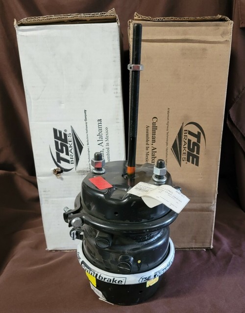 Set of 2 TSE Omnibrake 3030 Brake Chamber Assembly W/ Clevis 3" Stroke ...