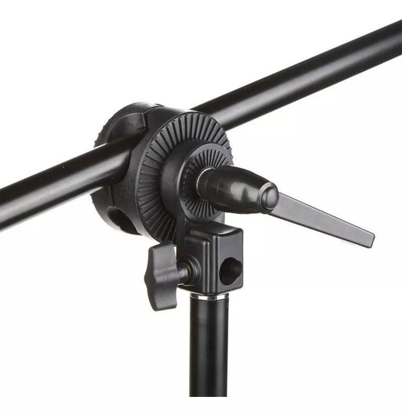 Spectrum Professional Lighting and Audio Boom Arm Set with Foam ...