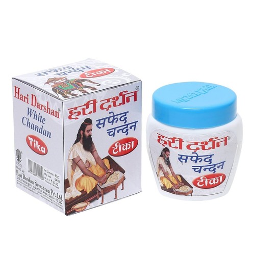 Hari Darshan Safed Chandan Tika White Sandalwood Wet Paste Forehead Puja 40 Grm | eBay