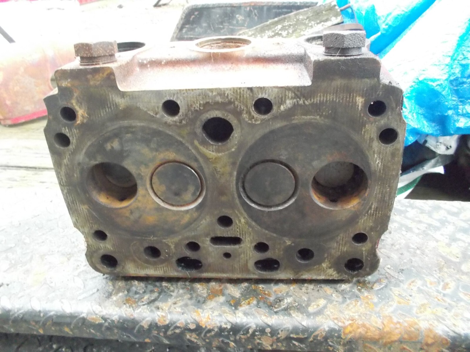 Case 731 Diesel D tractor engine motor Front Rear cylinder head A20957 ...