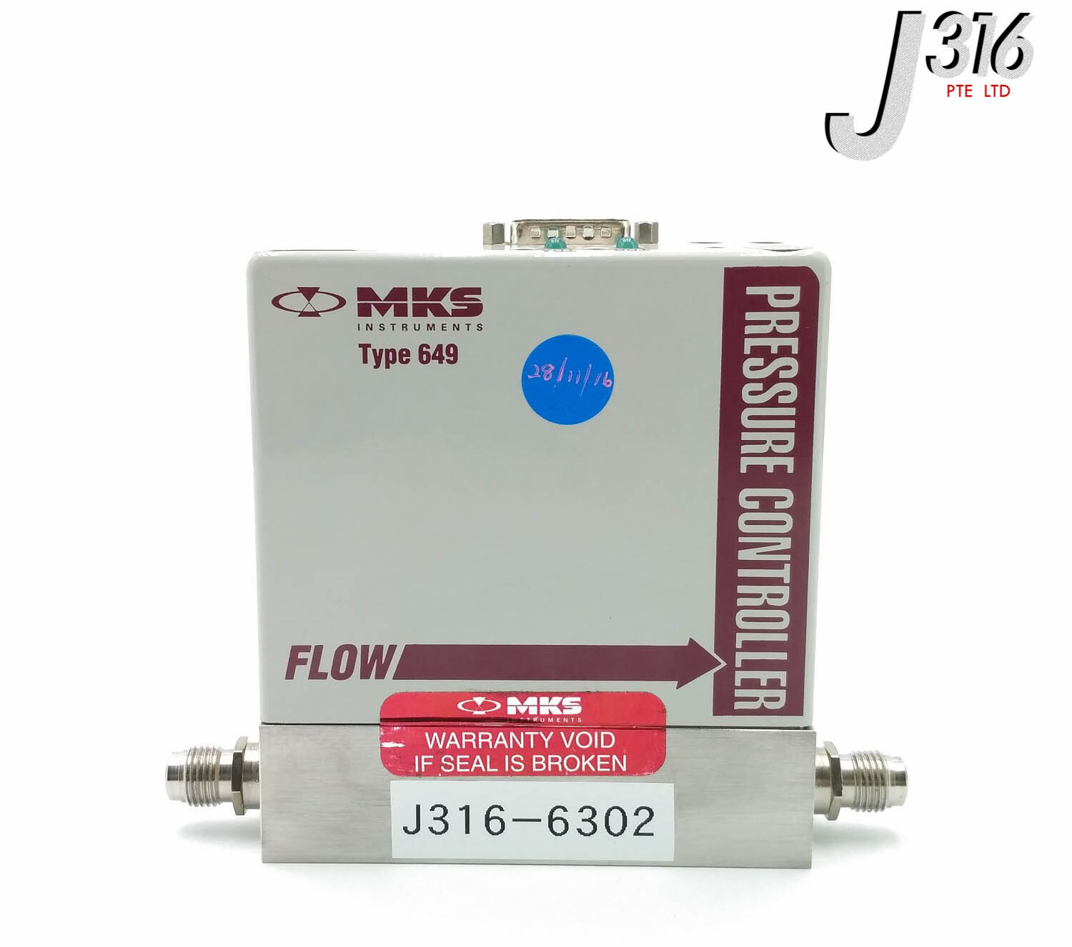 MKS 649A Pressure Controller 50 SCCM (649A12T51CAVR-S) for sale online ...