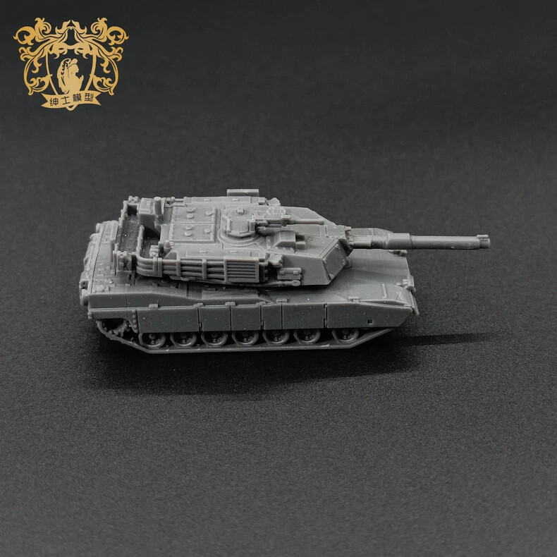 3D Printed 1/72/87/144 U.S. M1A1 Abrams Main Battle Tank Kit NEW! HOT ...