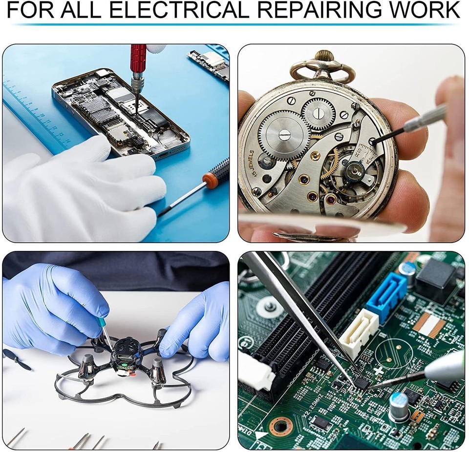 HEAT STATION SILICONE SOLDERING MAT MAGNETIC SOLDER DESK WORK STATION ...