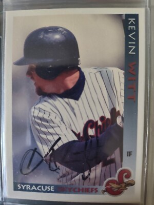 Kevin Witt Autograph Toronto Blue Jays | eBay