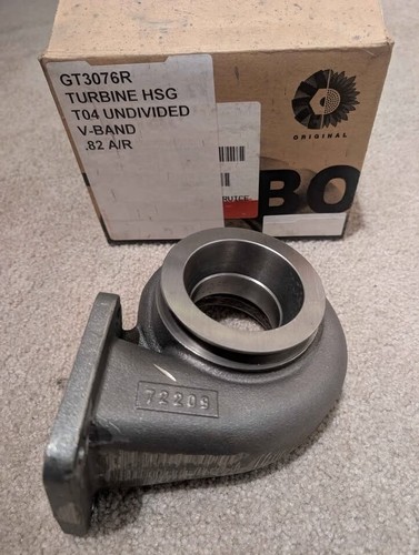 Garrett GT3076R T04E undivided v-band .82 A/R Turbine Housing NEW | eBay