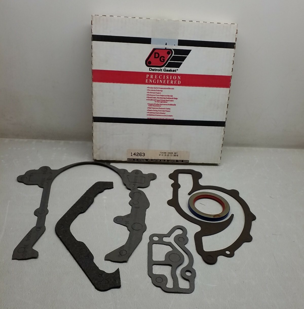 14263 Detroit Gasket Engine Timing Cover Gasket Set Made In USA ...