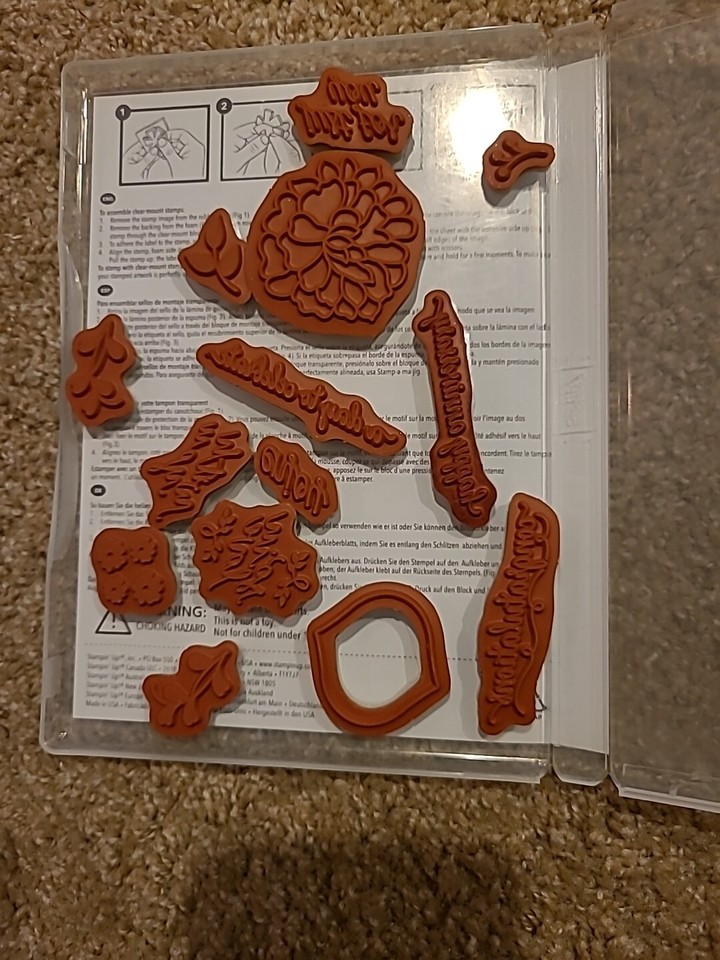 Stampin' Up! So in Love Stamp Set & So Detailed Thinlits Dies | eBay