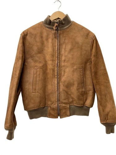 Lost Worlds Leather Jacket Blouson 40 BRW Plain Used | eBay