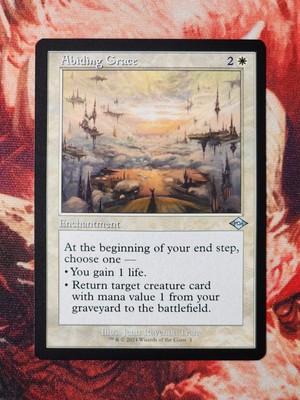Abiding Grace (Retro Frame) Modern Horizons 2 Magic Gathering MTG MH2 ...