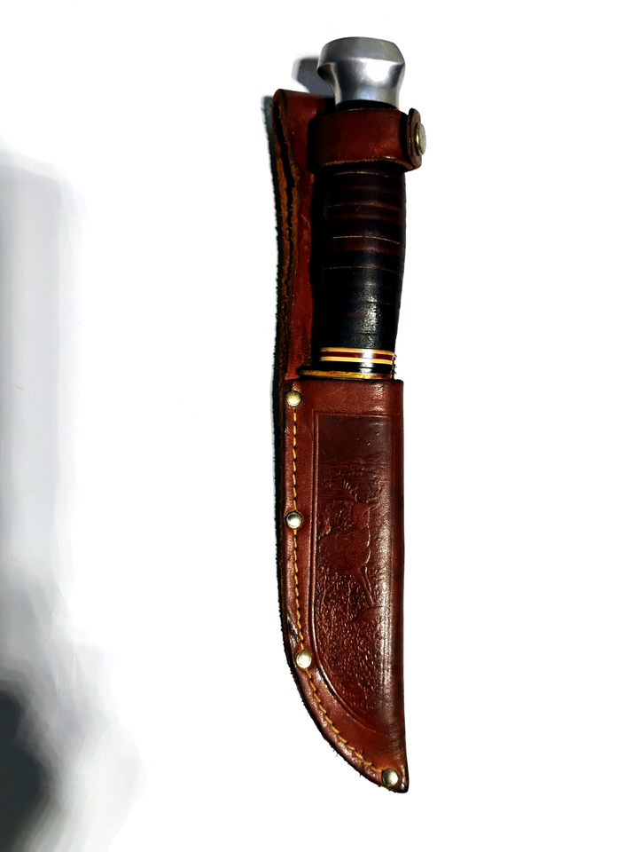 Kabar 1203 hunting knife w/sheath in very good condition | eBay