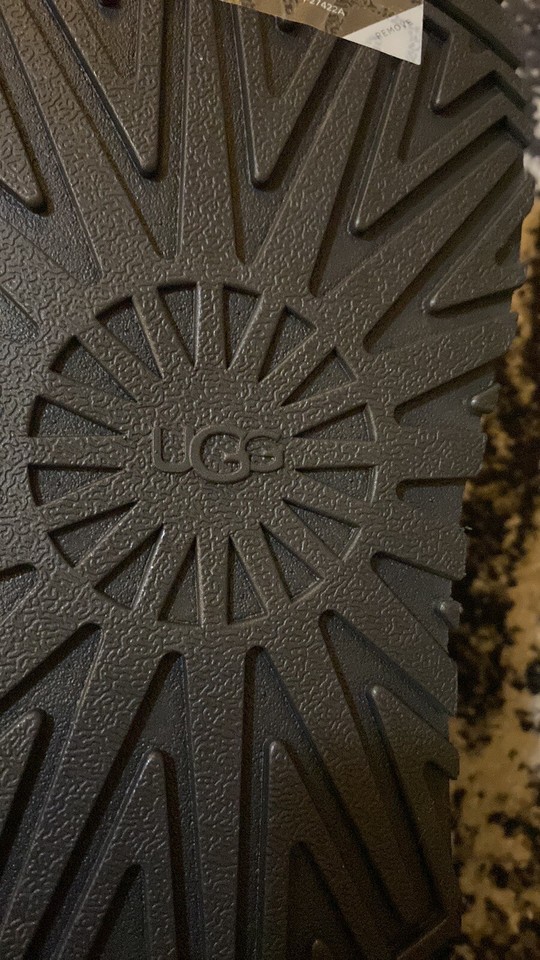 UGG Disco Cross Genuine Shearling Slide Slipper size US 9 | eBay
