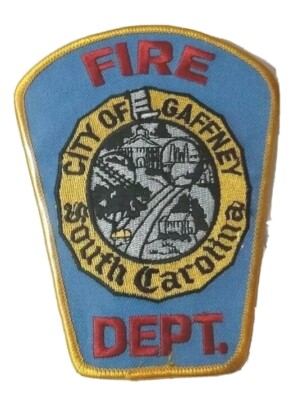 Gaffney South Carolina Fire Department Patch SC | eBay
