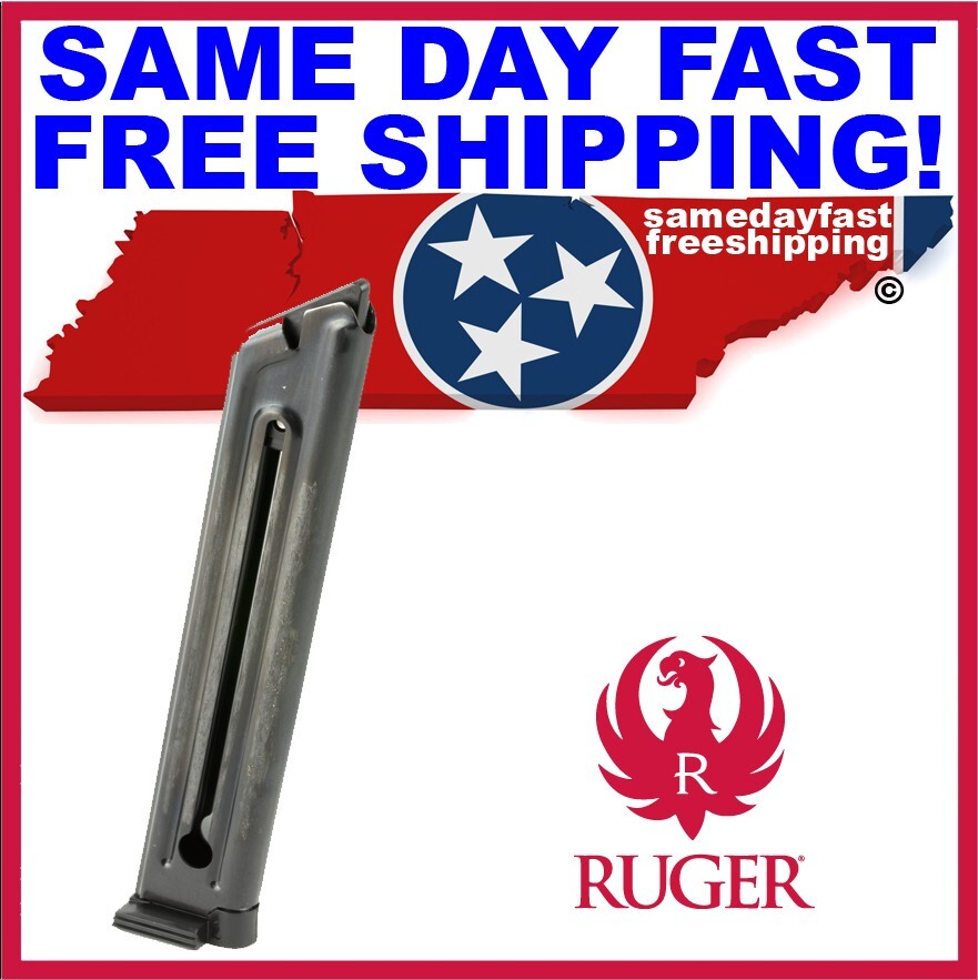 Ruger Mark II M10 OEM 10Rd 22LR Mag 90046 Blued Steel FAST FREE SHIP ...
