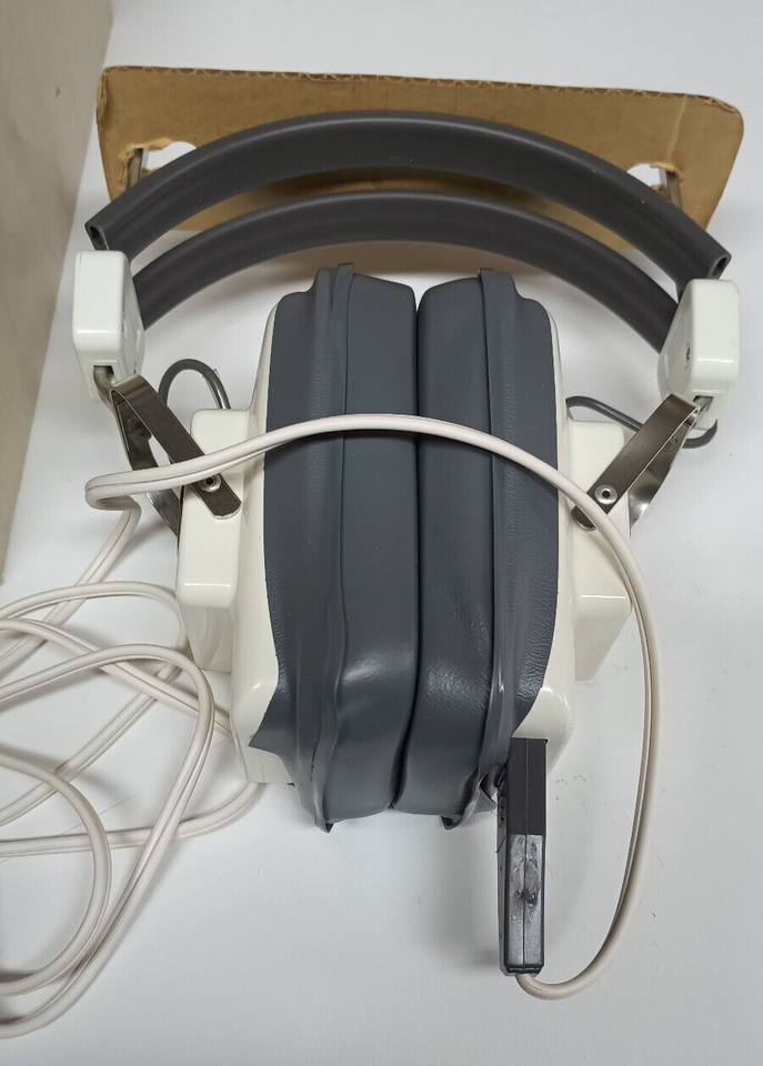 Rare, Vintage Telex Headset Mod 1210 28. New, With Original Box | eBay