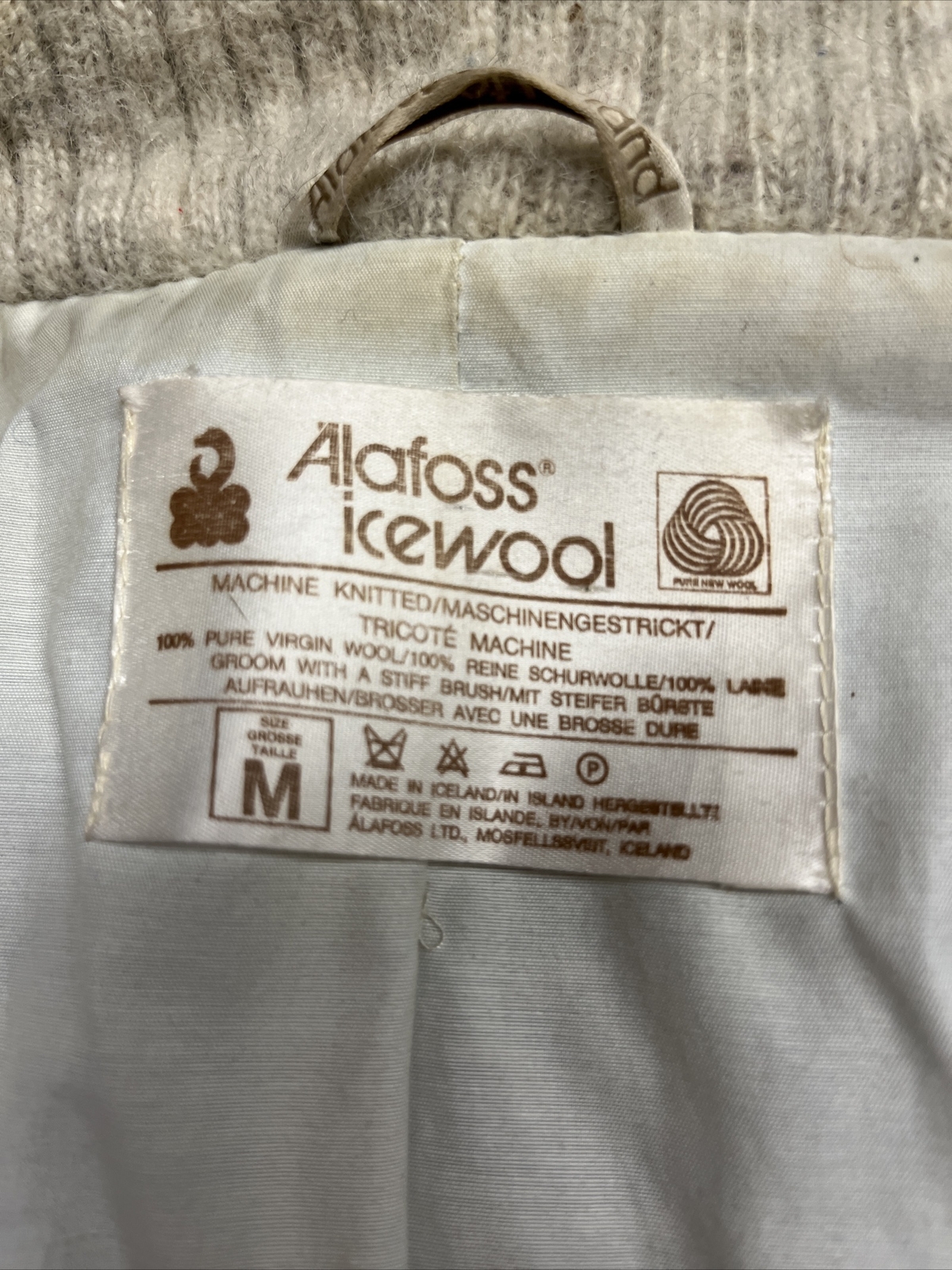 ICEWOOL Alafoss Iceland Insulated Sweater Jacket Coat… - Gem