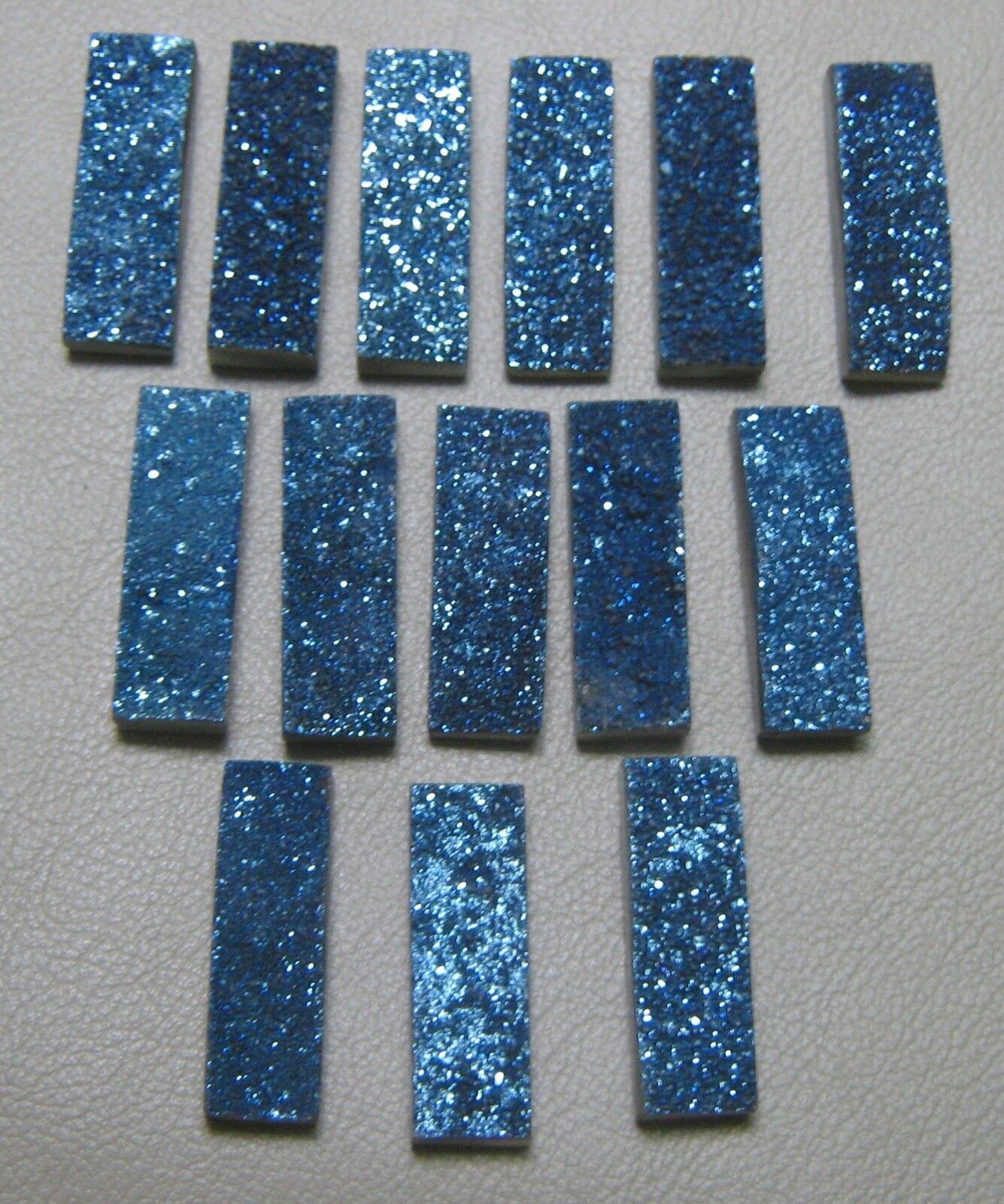 NATURAL TITANIUM DRUZY CABOCHON 10 X 30 MM BAGUETTE LOOSE GEMSTONE-FOR ...