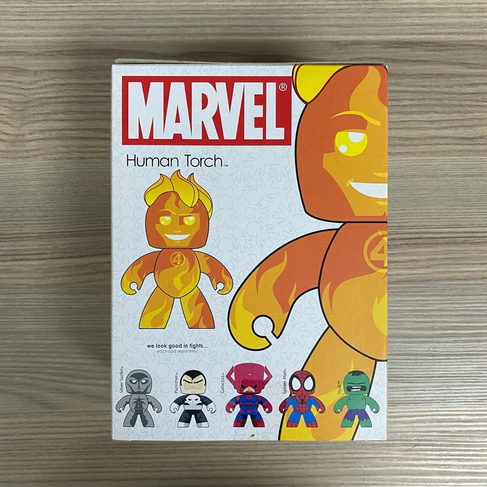 HUMAN TORCH MIGHTY MUGGS MARVEL HASBRO NIB NEW SEALED FANTASTIC FOUR | eBay