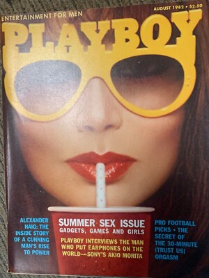 PLAYBOY MAGAZINE AUGUST 1982 VICKI MCCARTHY, CATHY ST. GEORGE, EXCELLENT | eBay