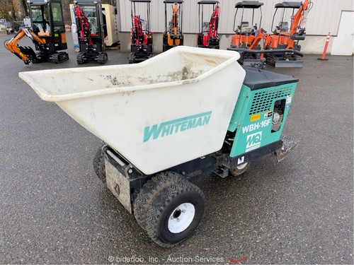 2019 Multiquip WBH-16F Stand-On Concrete Buggy Hydraulic Dump Cart ...