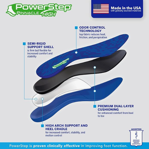 power step pinnacle high arch | eBay
