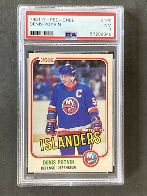 1981 O-Pee-Chee OPC #199 Denis Potvin Near MINT PSA 7 | eBay