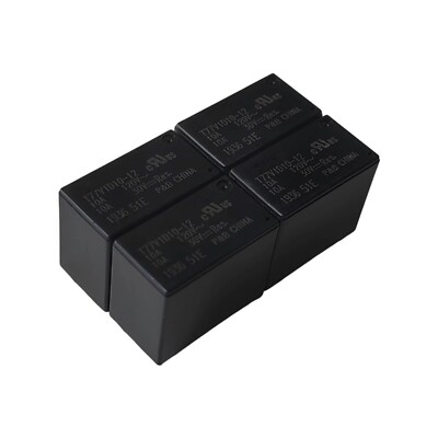 4pcs T77V1D10-12 10A 12VDC SPST General Purpose Relay 4Pins | eBay