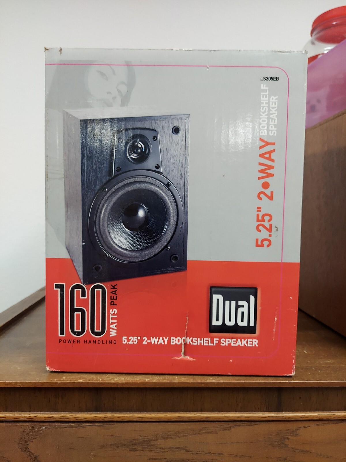 Namsung Dual Electronics 5.25" 2 Way Bookshelf Speaker LS205EB New NIB ...