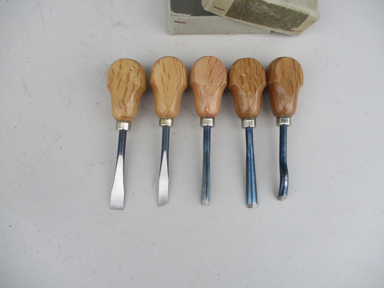 Mifer 5 Piece Palm Handled Wood Carving Tools Chisels Set | eBay