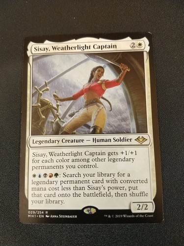MTG Sisay, Weatherlight Captain Modern Horizons 029/254 Regular Rare | eBay