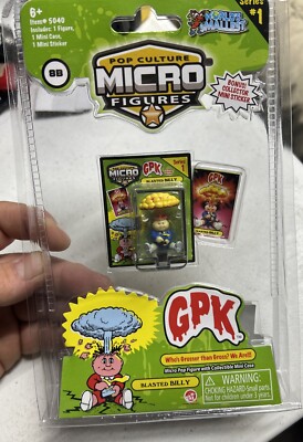 Worlds Smallest Pop Culture Micro Figures GPK Blasted Billy Garbage ...