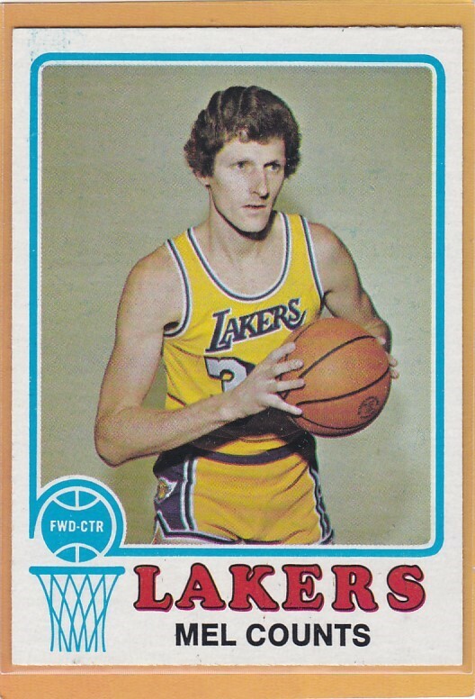 1973-74 TOPPS BASKETBALL MEL COUNTS #151 LAKERS NRMT *80052 | eBay