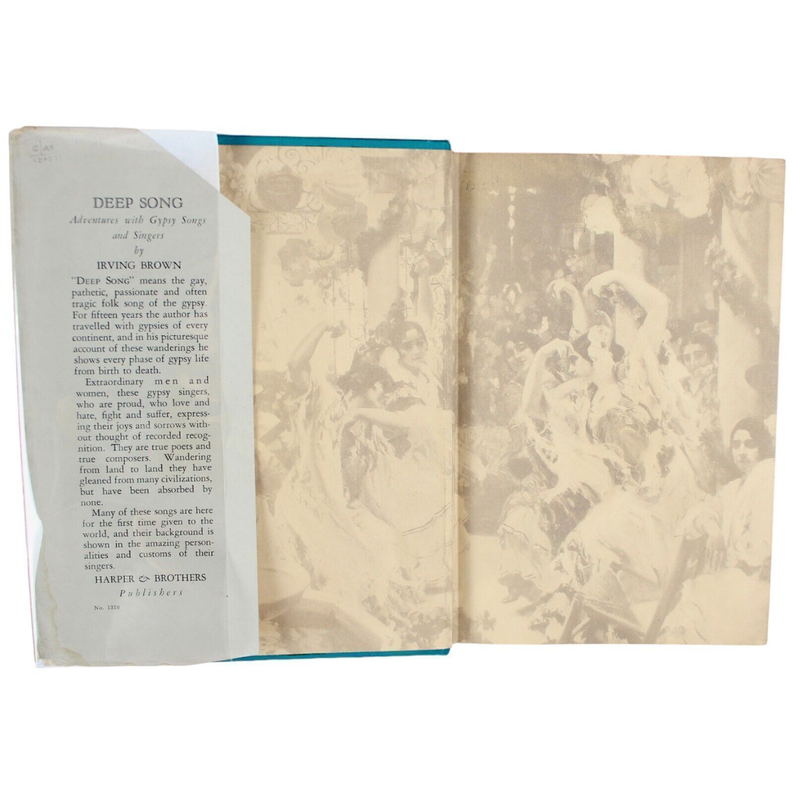 GYPSY SONGS POETRY 1929 First Edition MURDER LOVE & DEATH REVENGE ...