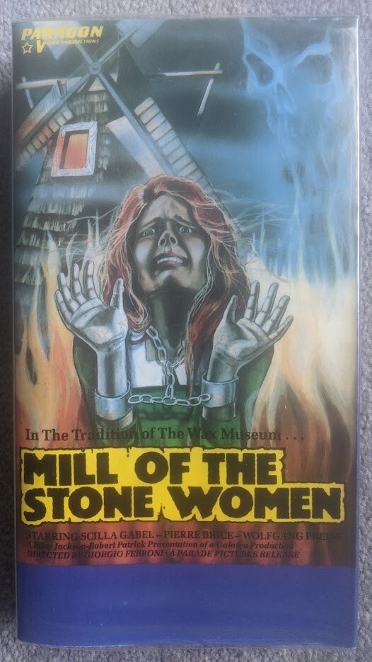 BRAND NEW Mill Of The Stone Women 1960 Horror Paragon Video VHS 1985 ...