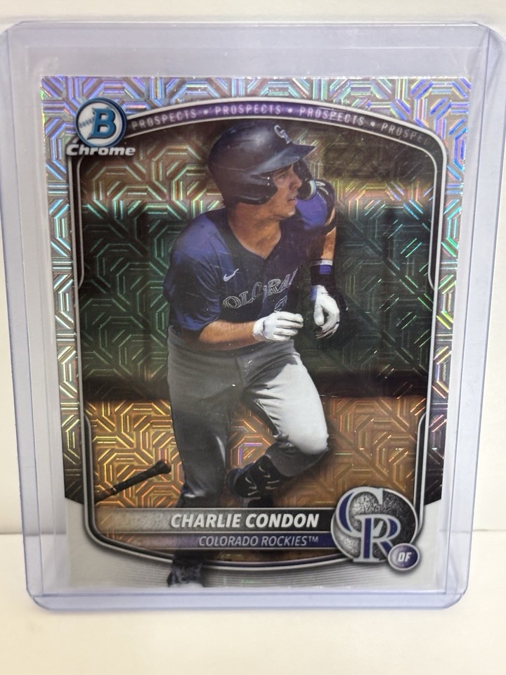 Charlie Condon RC x2 Mojo Refractors #BCP-248 Rockies | eBay