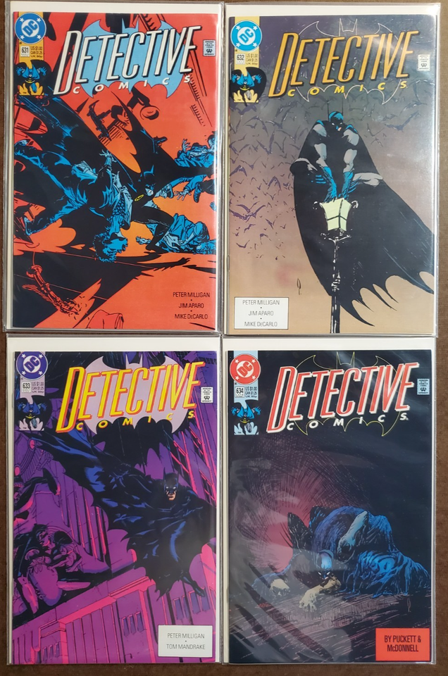 Lot of 53 DC Comics Detective #598-650 Complete Run - 1989-1992 - High ...